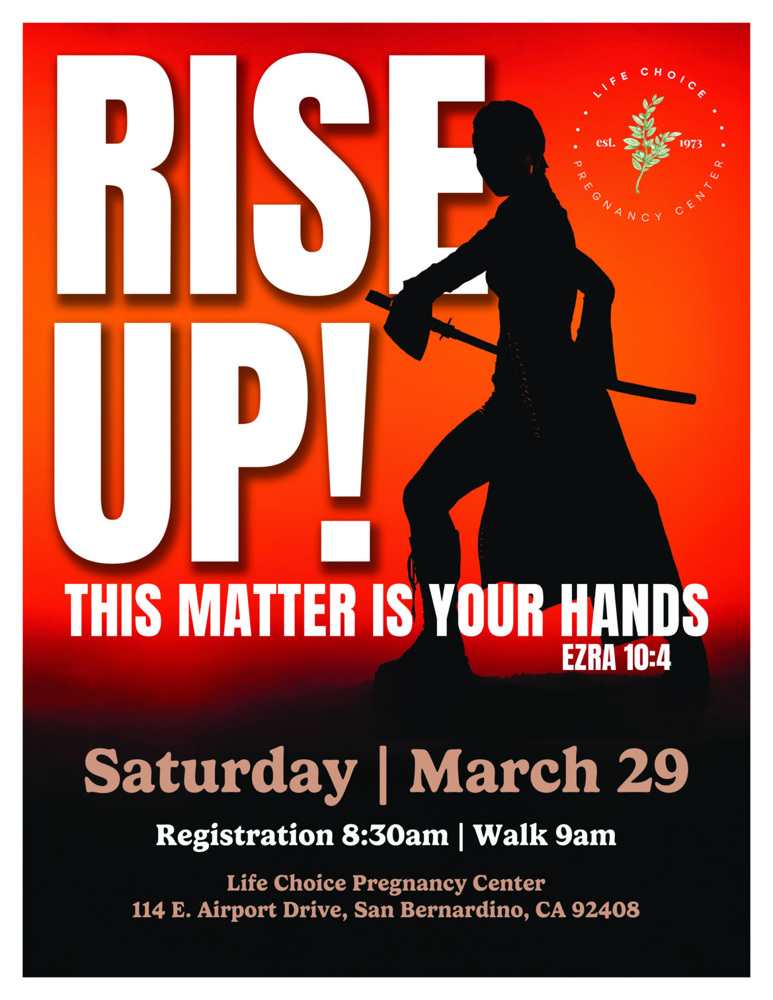 Rise Up 2025 Walk for Life – Partners of Life Choice Pregnancy Center
